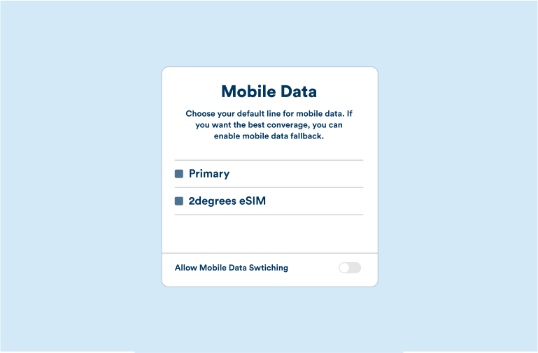 Help with eSIMs | 2degrees